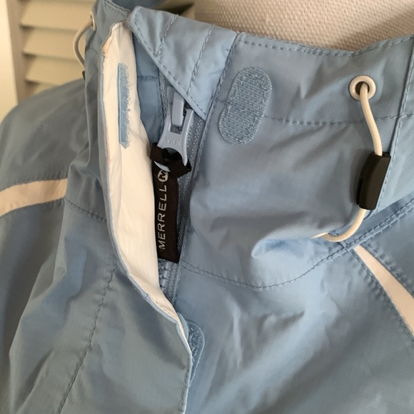 Merrell | Jackets & Coats | Merrell Womens Light Blue White Optishell ...